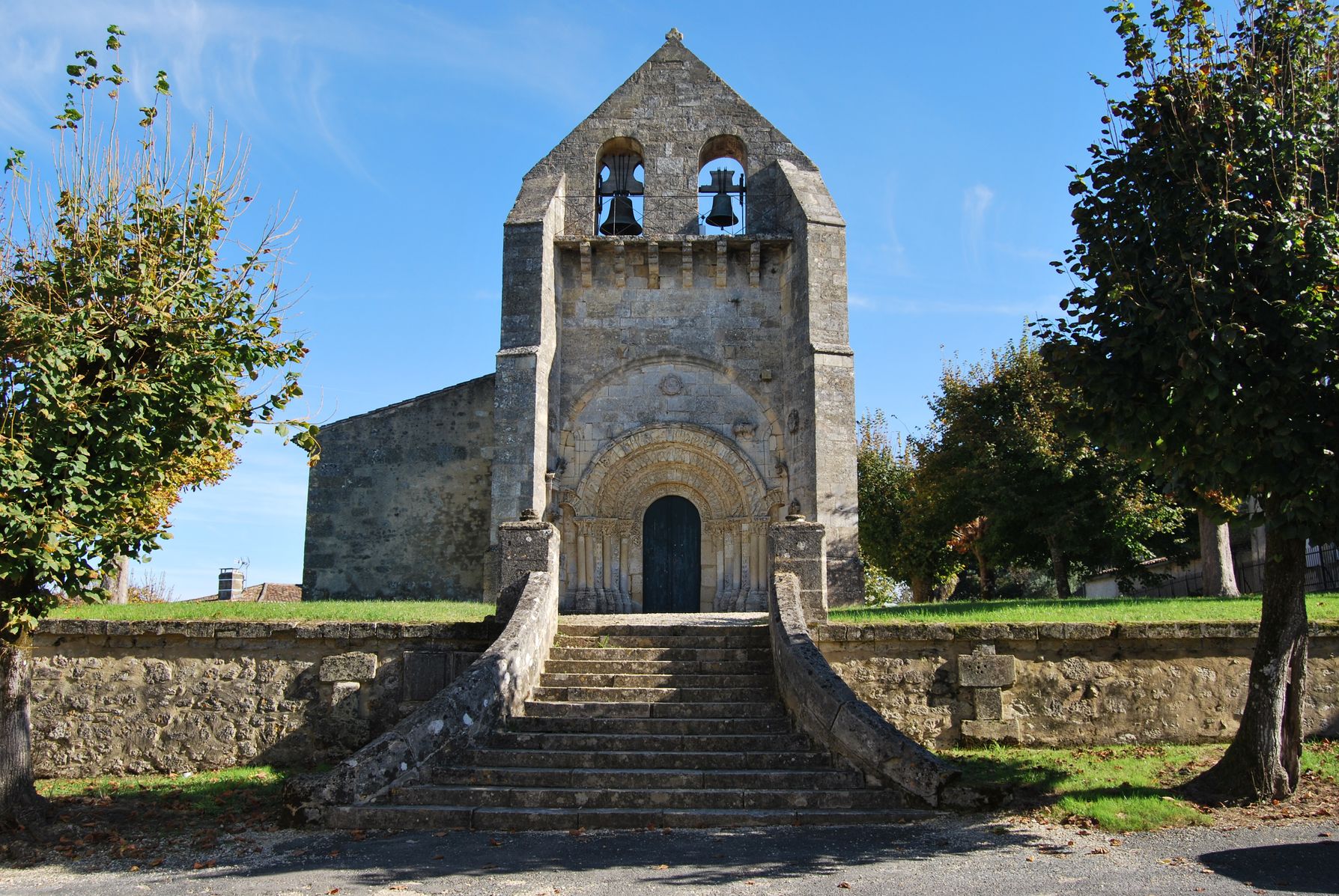 Eglise Saint Martin de Haux • 33550 Haux • Site touristique • Henri Trip